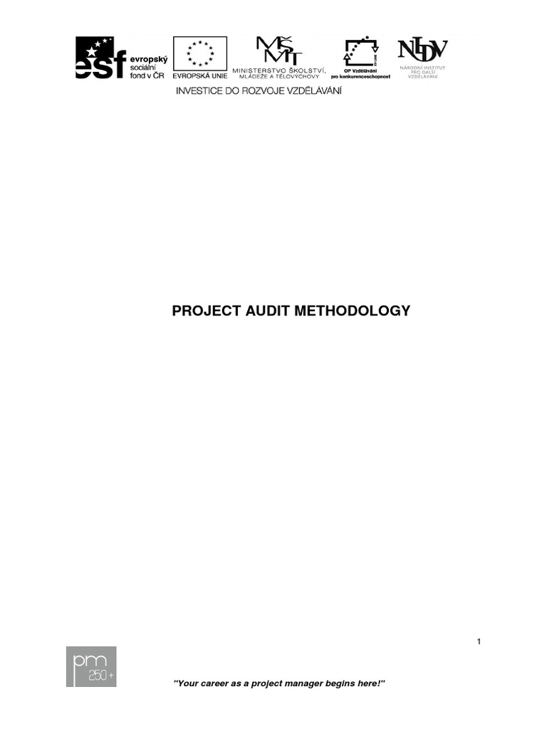 Project Audit Methodology | PDF | Audit | Project Management