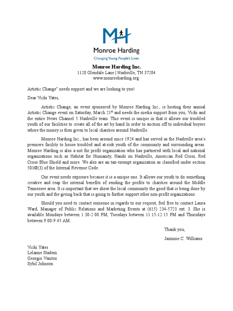 Pitch Letter | PDF | Law