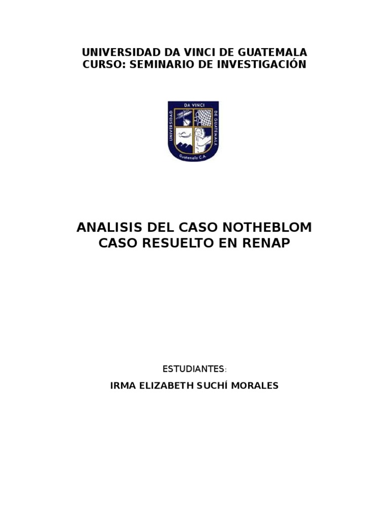 Análisis del Caso Nottebohm en Guatemala | PDF | Guatemala | Alemania