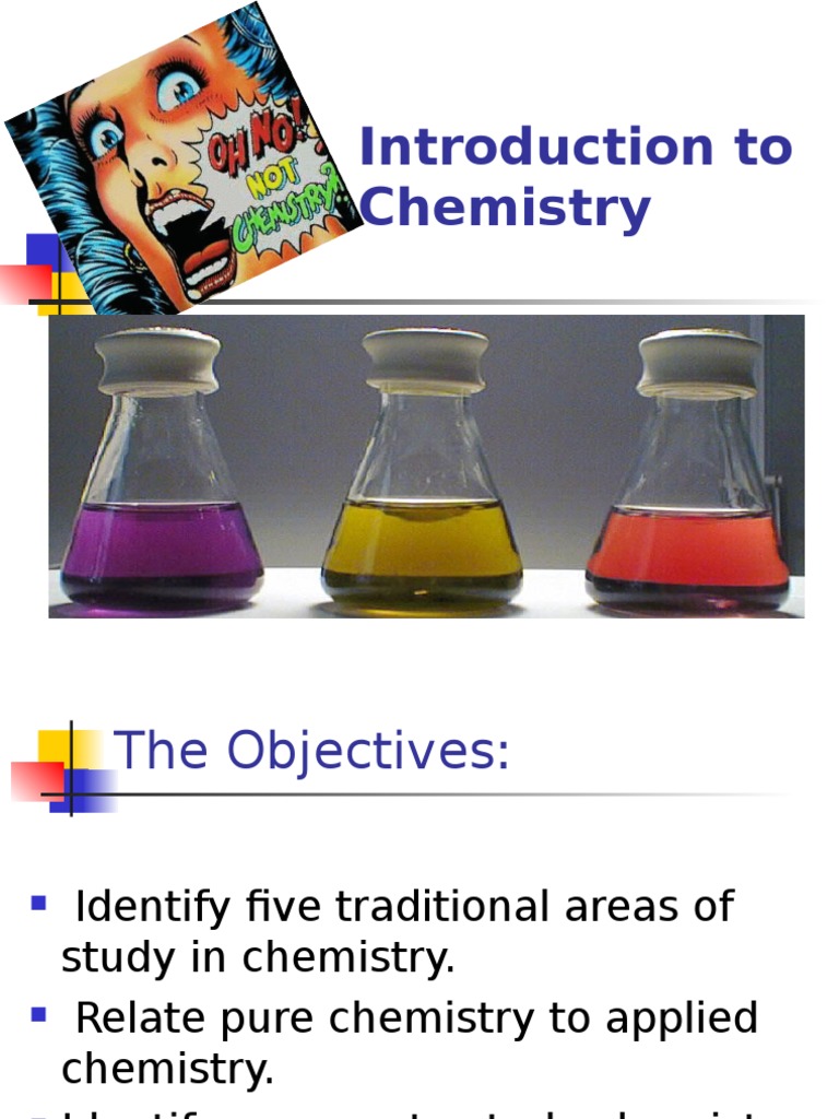 An Introduction to the Five Main Branches of Chemistry and Their ...
