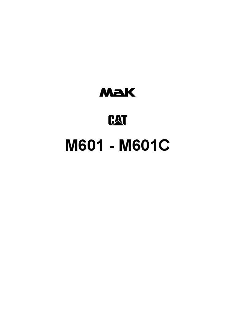 M601-M601C Engineer S Handbook | PDF | Screw | Valve