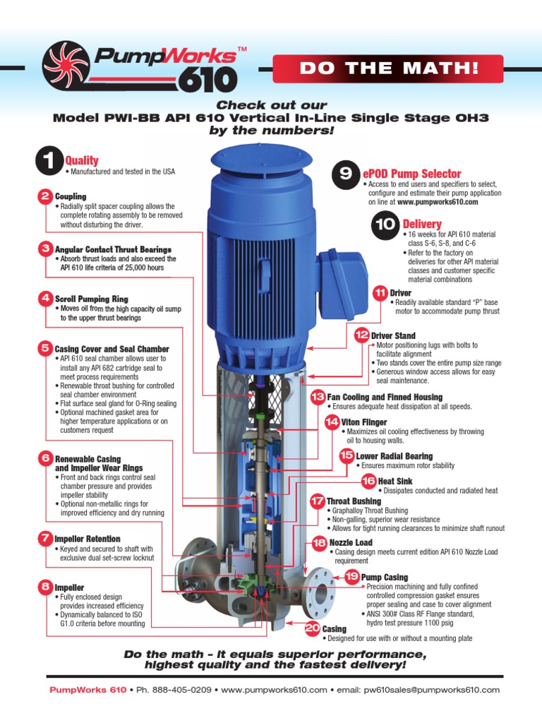 Pw610 Pwi Bb | Bearing (Mechanical) | Pump