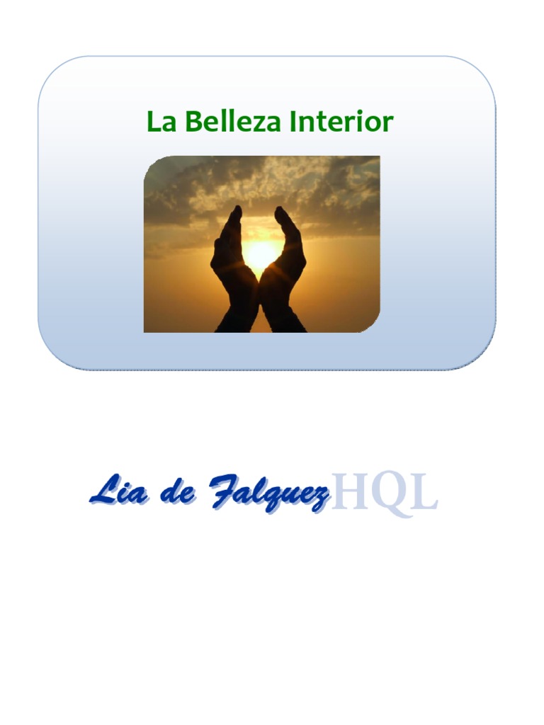 La Belleza Interior | PDF | Belleza | Alma