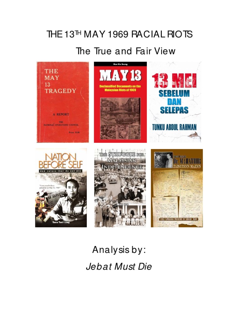 May 13, 1969: Revisiting the Riots | PDF | Malaysia | Classified ...
