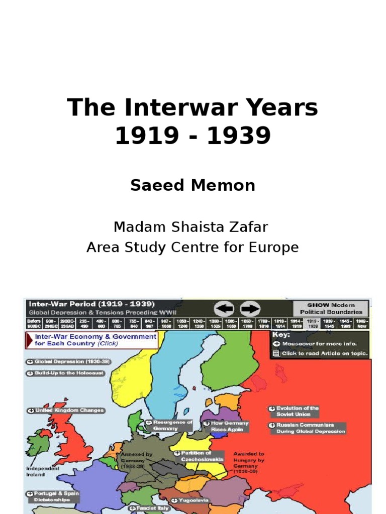 Interwar Period Between World Wars | Download Free PDF | Nazi Germany ...