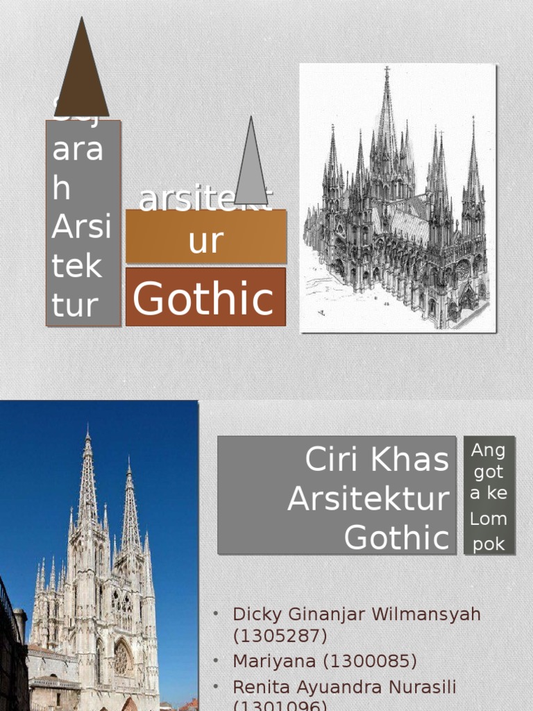 Ciri Khas Arsitektur Gotik | PDF | Seni | Gaya Hidup