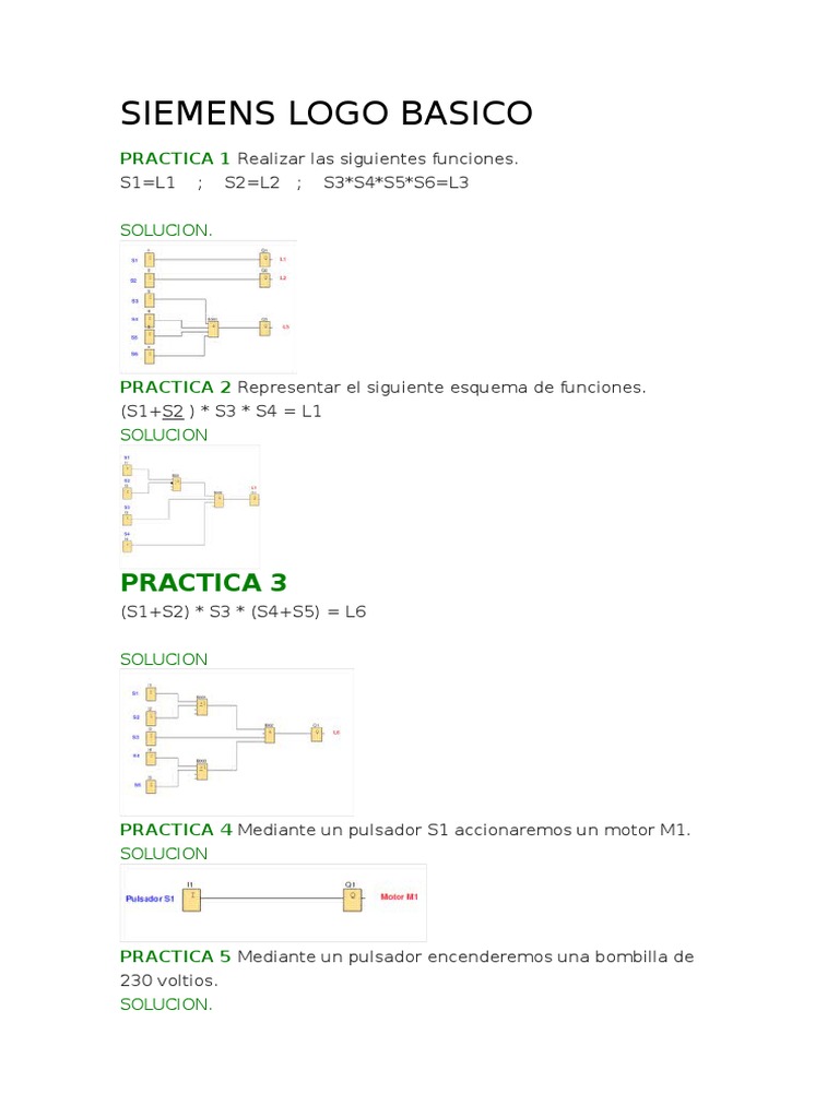 Control de funciones básicas y aplicaciones prácticas mediante el PLC ...