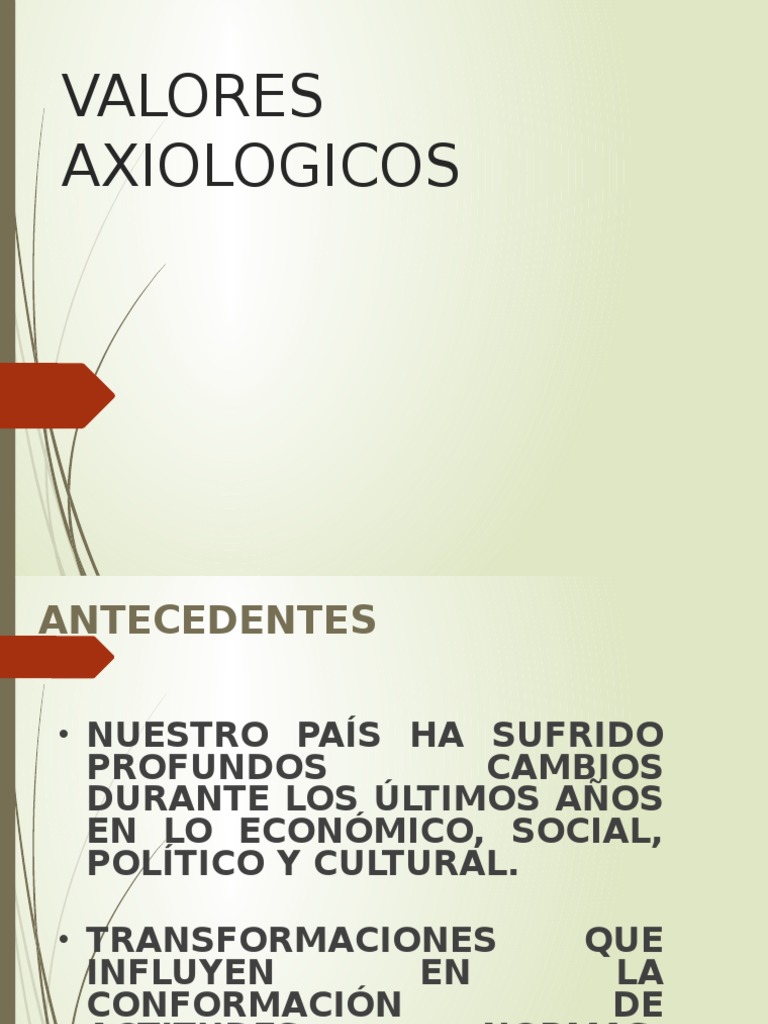 Valores Axiologicos | PDF | Competitividad | Calidad (comercial)