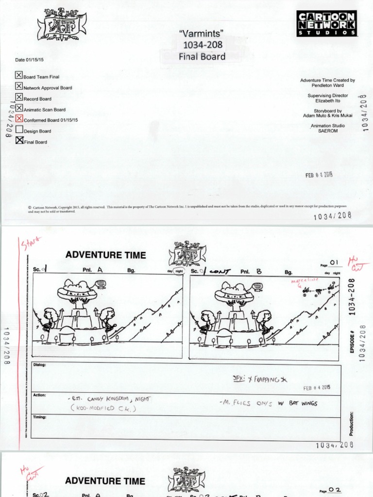 AT 208 Varmints - Final Storyboard | PDF