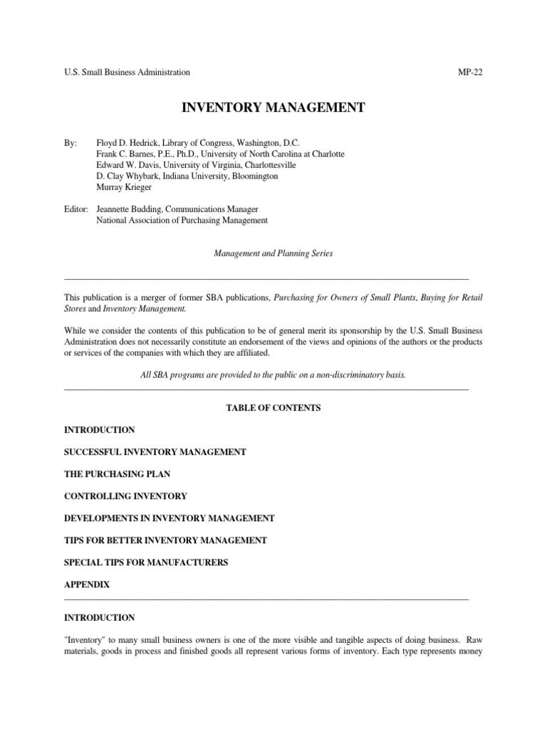 Jurnal 7 Inventory Management | PDF | Inventory | Business