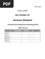 SAP Business Blueprint BBP Document & Template | PDF | Business Process ...