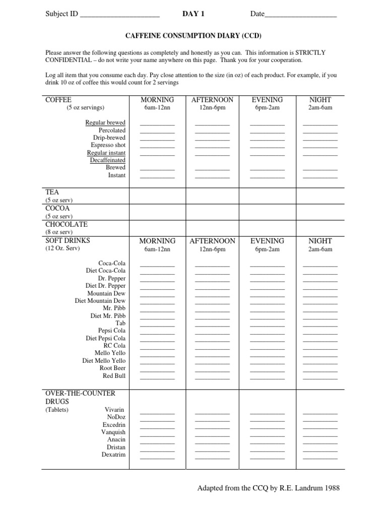 CCQ | PDF | Cola | Caffeine