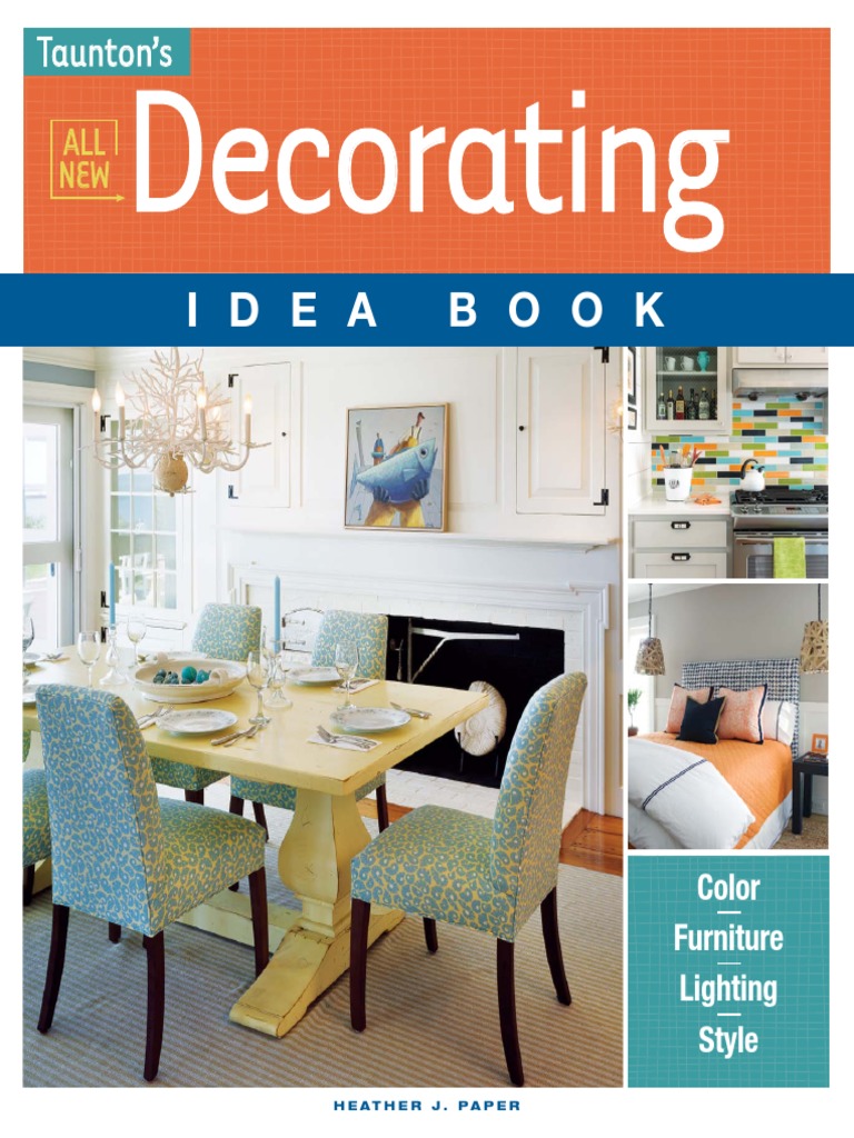 All New Decorating Idea Book - Heather J. Paper | PDF | Chair | Couch