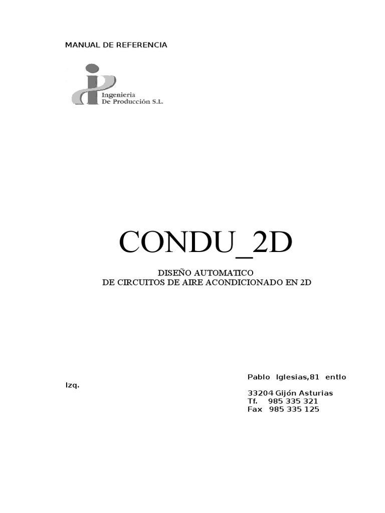 Manual Condu 2d | PDF | Programa de computadora | Programación