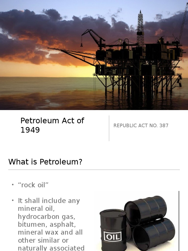 Petroleum Act | PDF | Petroleum | Concession (Contract)