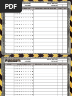 Necromunda Gang Roster PDF | PDF