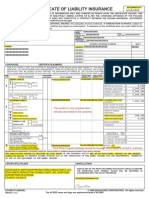 Sample COI | PDF | Liability Insurance | Insurance