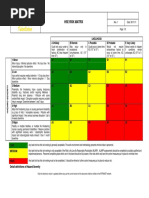 Example of A NHS Risk Rating Matrix | PDF | Risk | Health Care