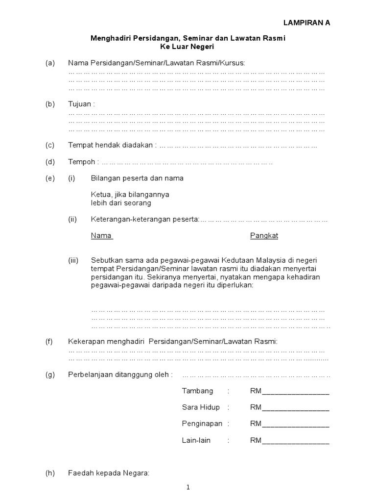 Contoh Lampiran A (Footer) | PDF