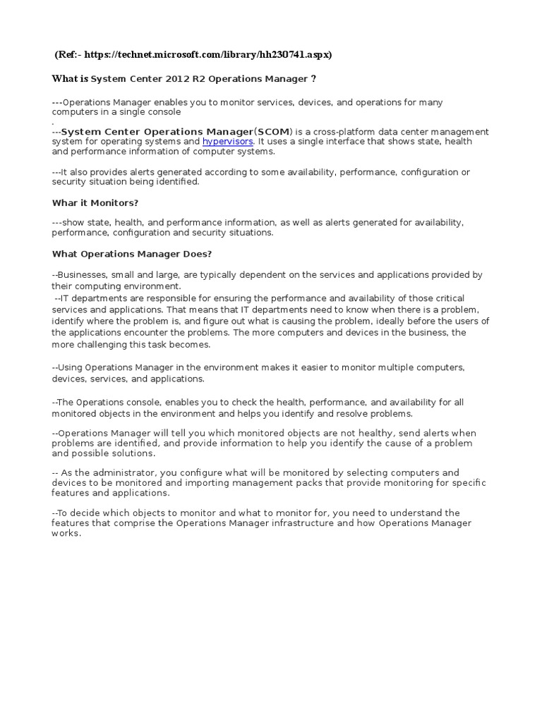 what-is-system-center-operations-manager-scom-pdf-databases