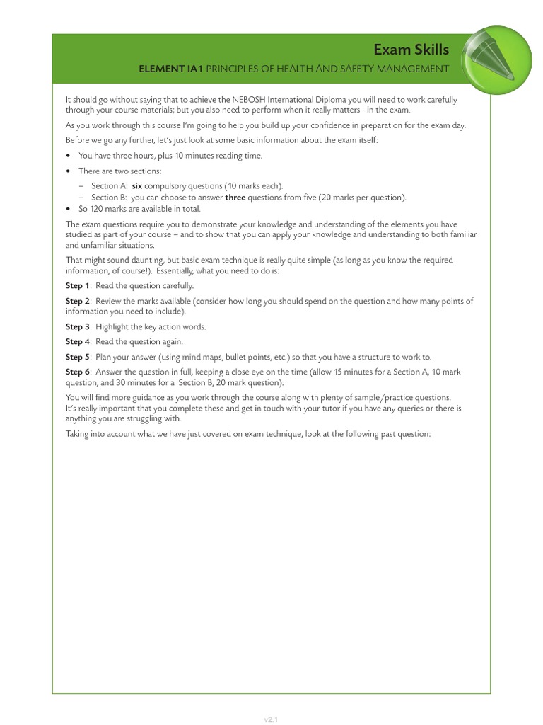 Element IA1 Exam Skills | PDF | Audit | Test (Assessment)