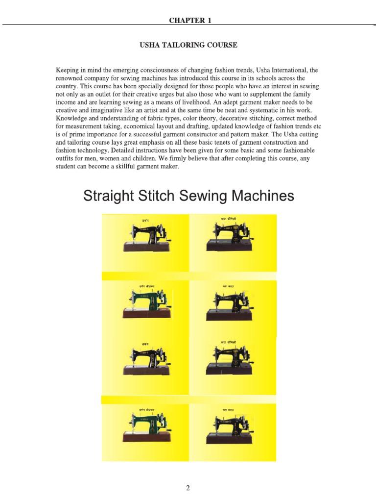 Cutting and Tailoring | PDF