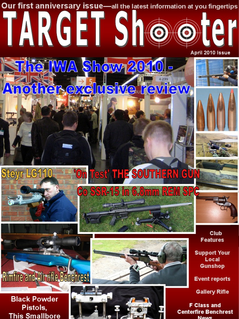 Target Shooter April 2010 | PDF | Rifle | Projectile Weapons