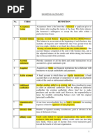 Glossary of French Banking Terms French English Comments | PDF | Cheque ...