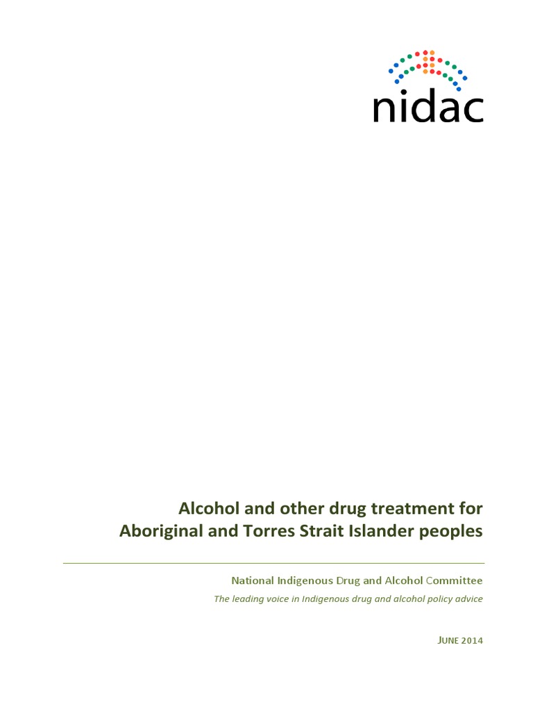 AOD Treatment Report | PDF | Indigenous Australians | Substance Dependence