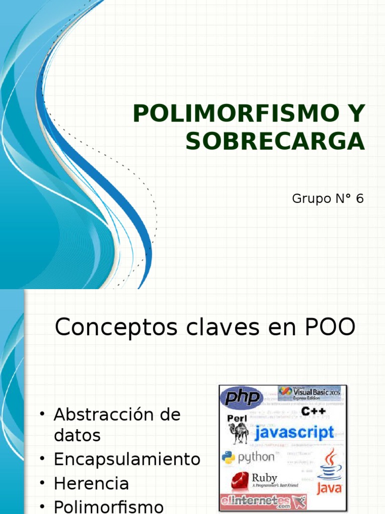 Polimorfismo y Sobrecarga | PDF | Métodos formales | Programación ...