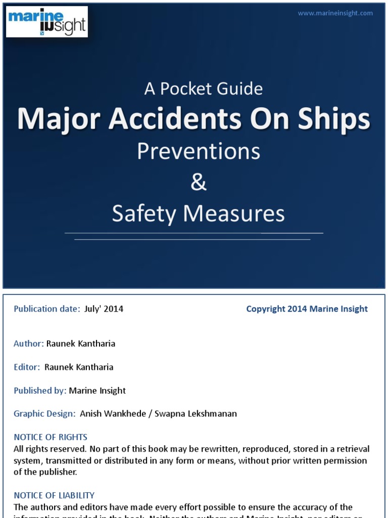 Major Accidents On Ships | PDF