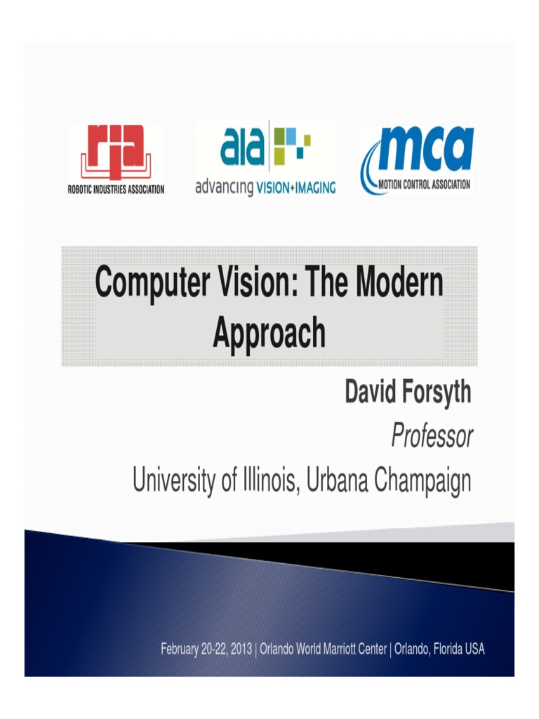 Computer Vision: An Insightful Overview of Modern Approaches to Object ...