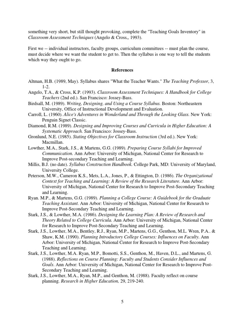 References | PDF | Syllabus | Curriculum