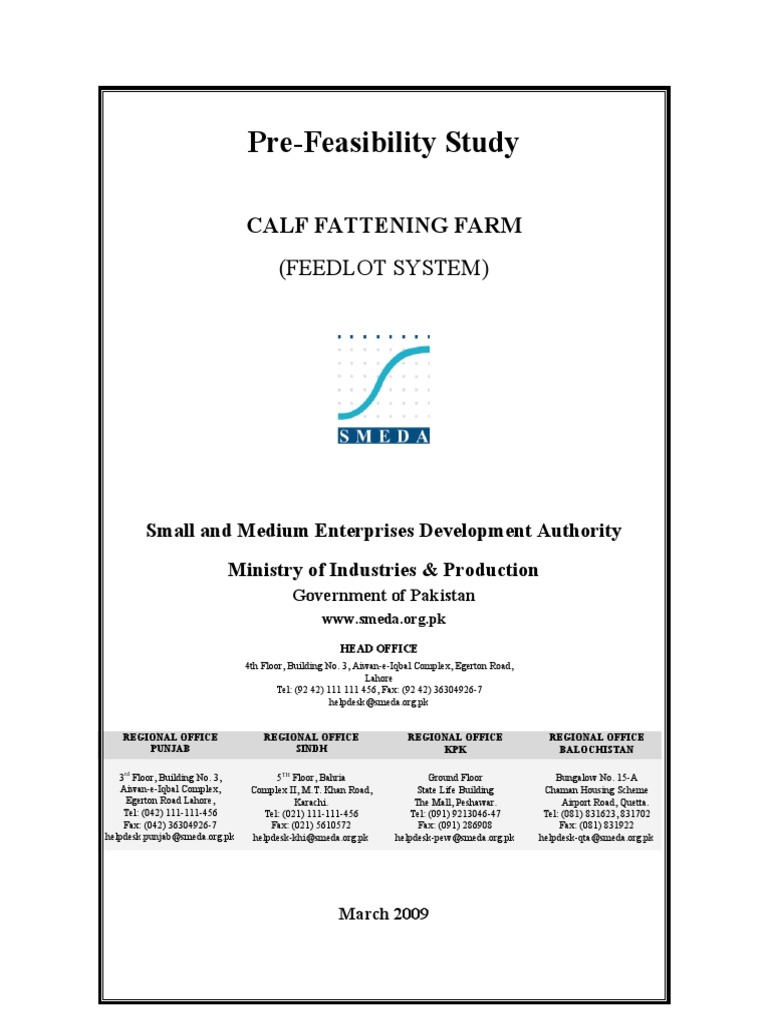 Calf Fattening Farm | PDF | Livestock | Calf