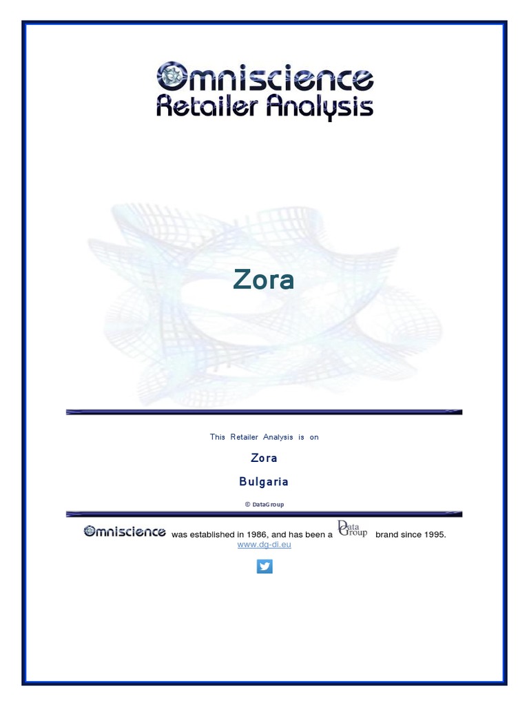 Zora Bulgaria: This Retailer Analysis Is On | PDF