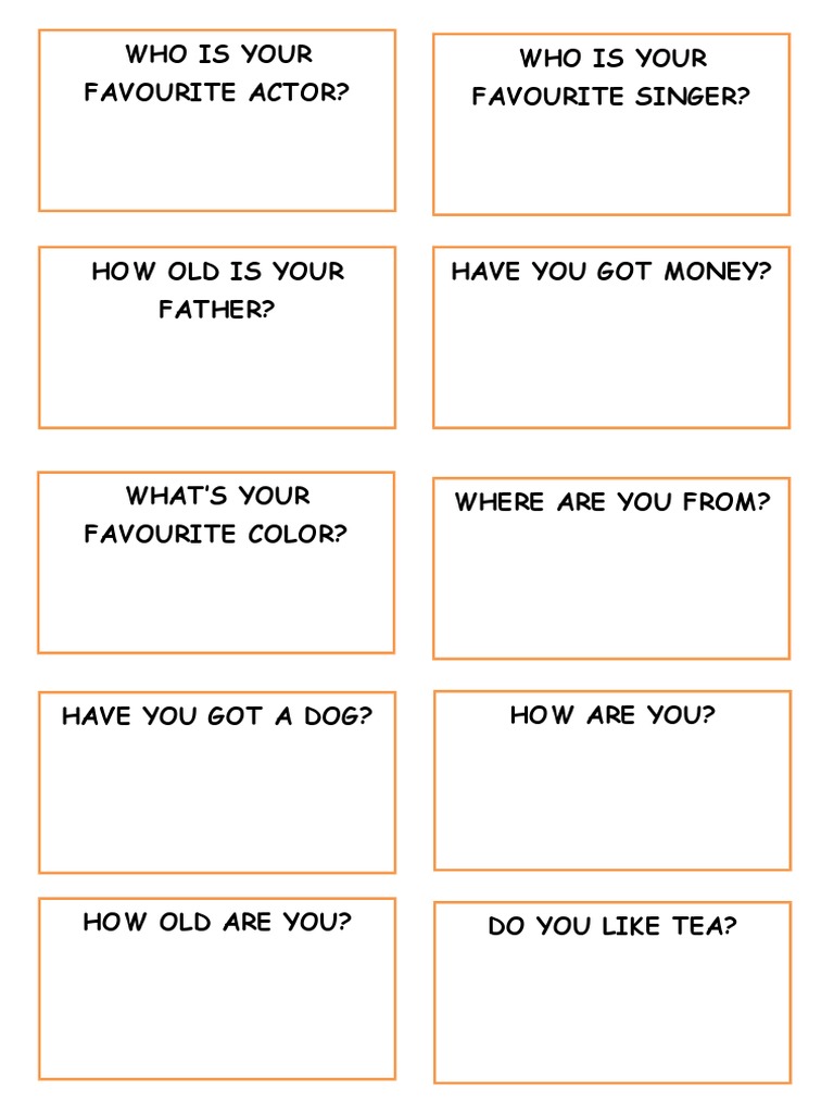 Common English Conversation Questions | PDF