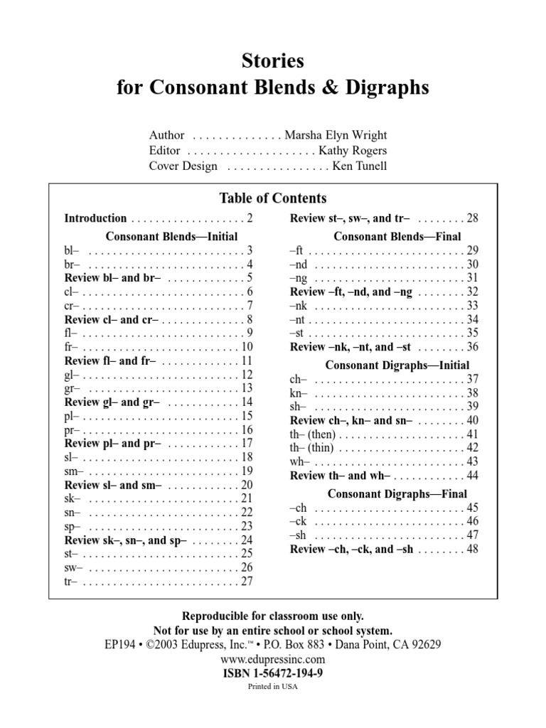 Consonant Blend Stories | Phonics | Languages