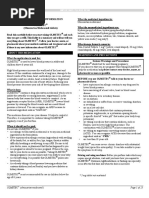 Omnic 0.4 mg: Prostate Treatment Guide | PDF | Prostate | Urination