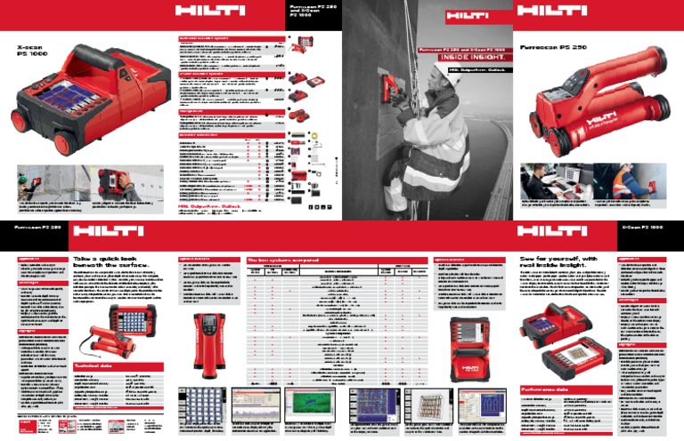 Brochure For PS 250 Ferroscan Radar Detection System and PS 1000 X-Scan ...