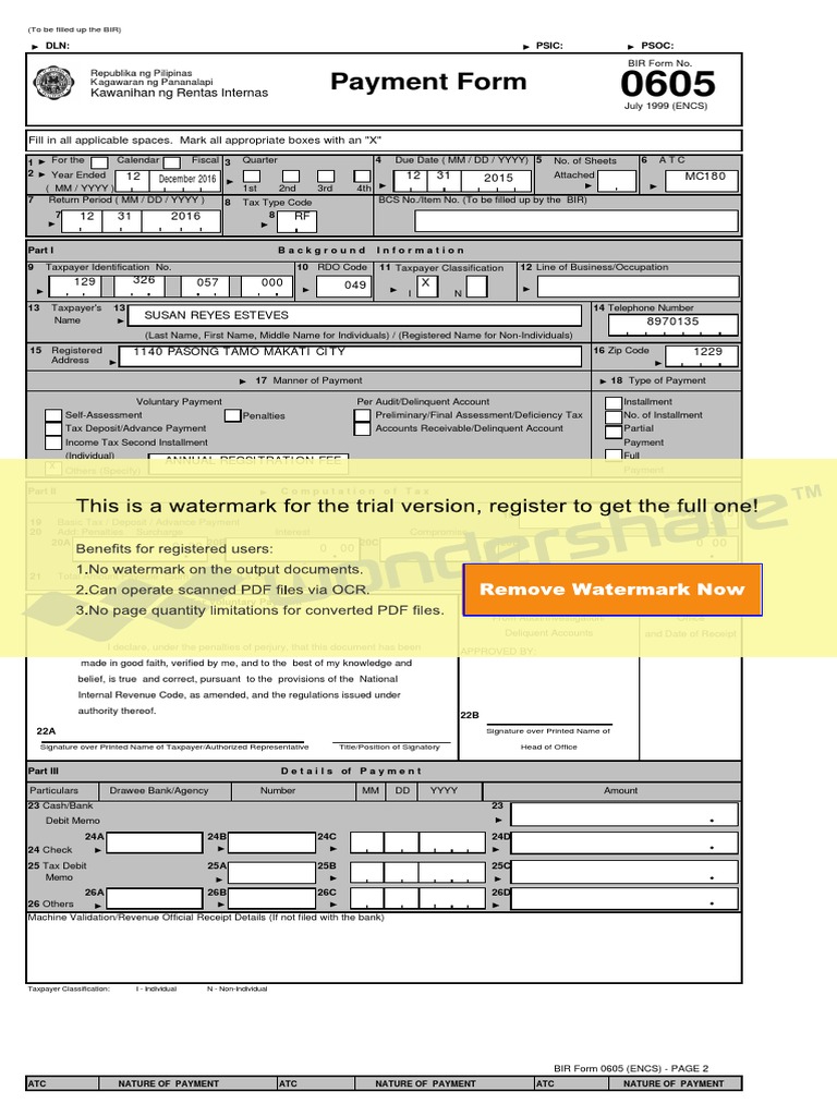 0605.pdf | Withholding Tax | Taxes