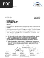 MAN B&W Service Letters | PDF | Piston | Engines