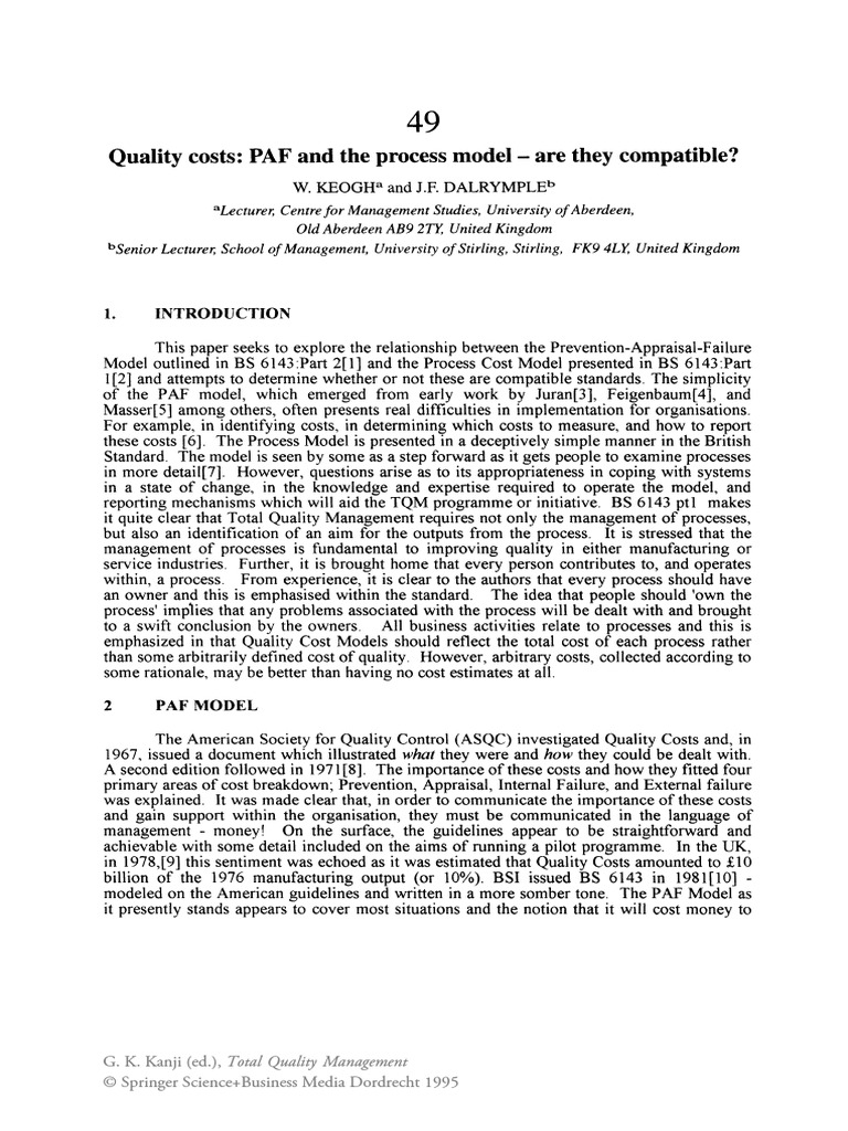PAF Model | PDF | Systems Science | Systems Theory
