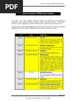 Common Ports and Protocols Cheat Sheet | PDF | Internet Protocols ...