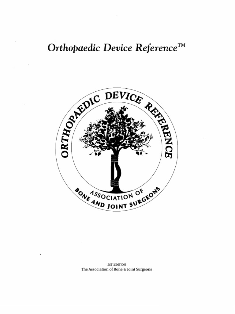 Orthopaedic Device Reference | PDF | Orthopedic Surgery | Nature