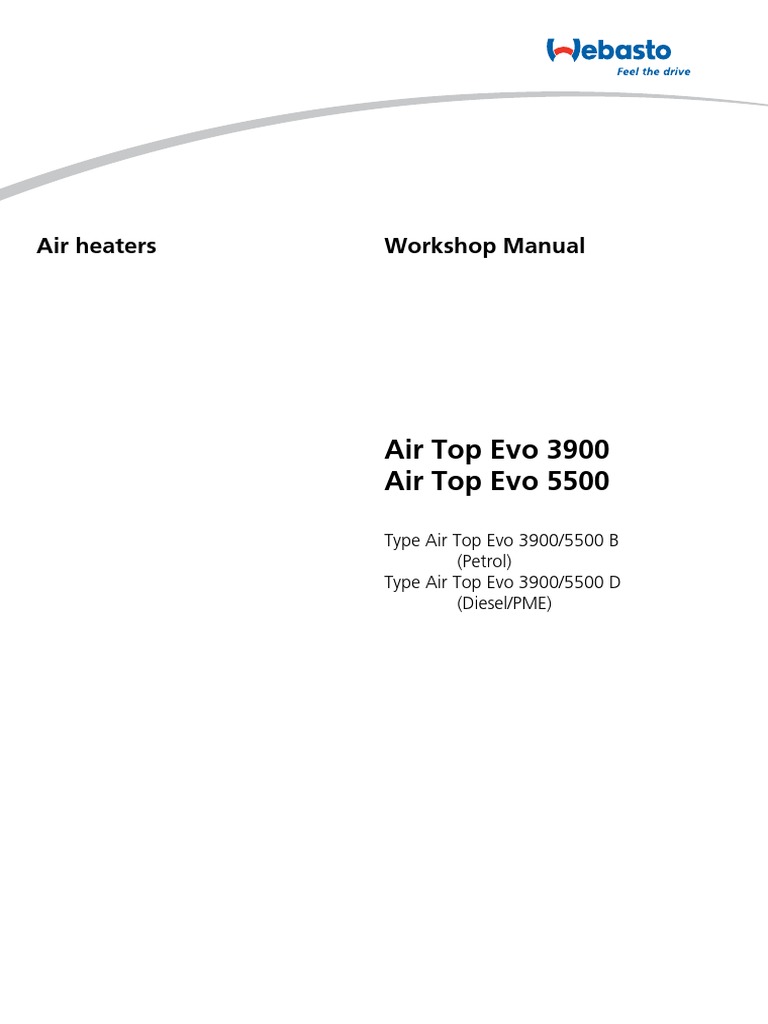 Webasto Evo Troubleshooting Guide | PDF | Hvac | Combustion