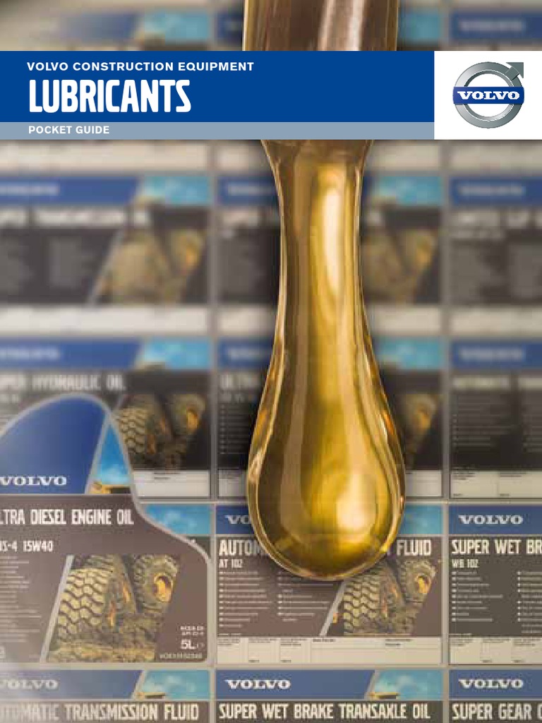 VOLVO Lubes | PDF | Motor Oil | Lubricant