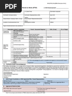 Draft PTW Format | PDF | Safety | Wellness