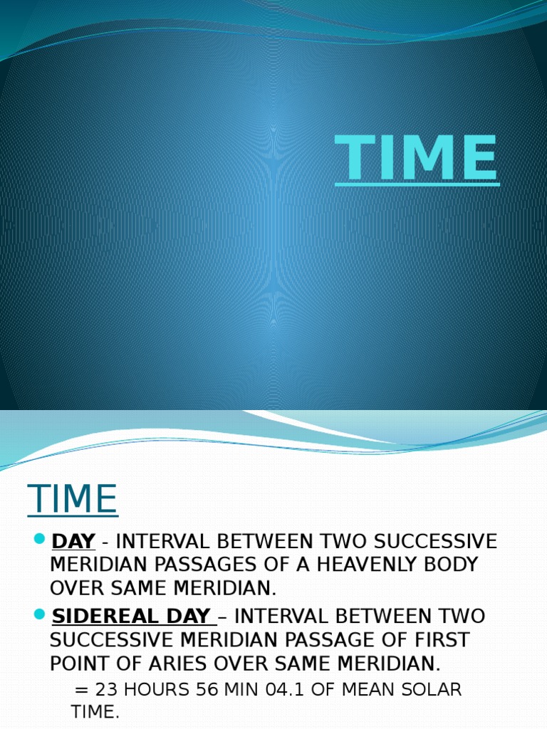 Equation of Time | PDF | Greenwich Mean Time | Longitude