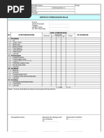 Contoh Checklist Pekerjaan | PDF