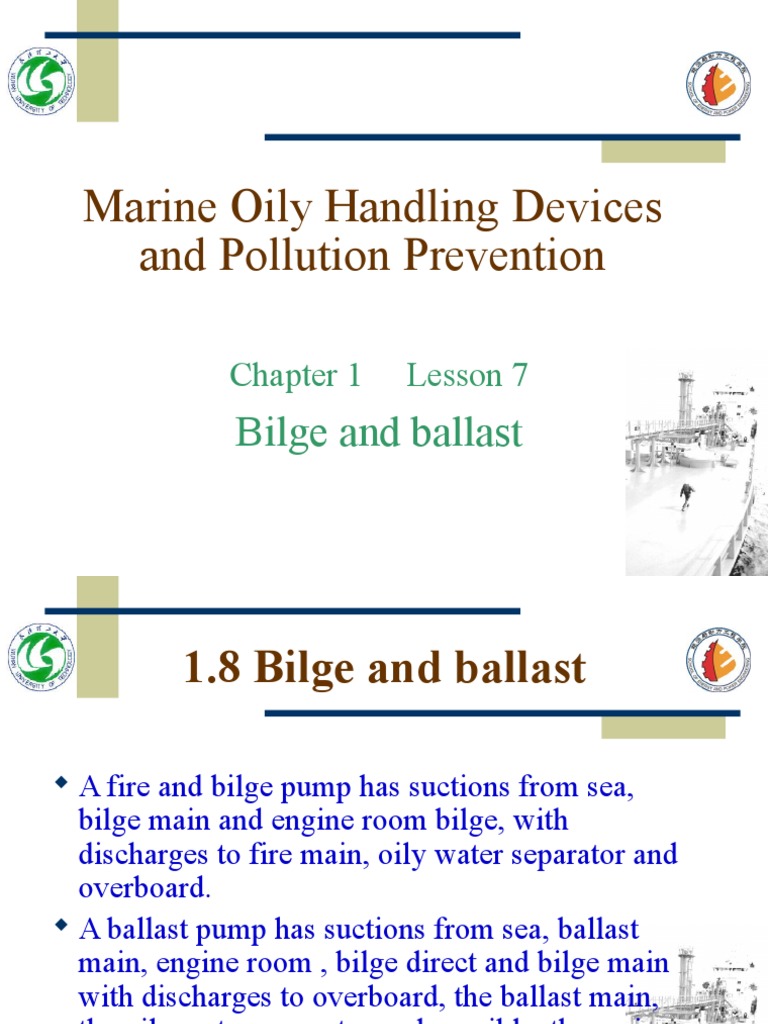 Bilge & Ballast | Ships | Pump